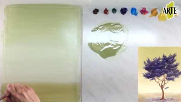 👉 Cómo Pintar Un árbol De Manera Fácil En 8 Pasos | ArteEscuela